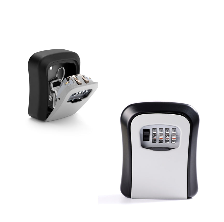 TitanLock Heavy-Duty Weatherproof Combination Key Lock Box - Black ...