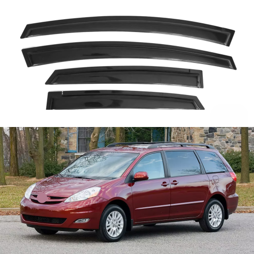 Window Visors for Toyota Sienna 2004-2010, 4-Piece — Immortal Group